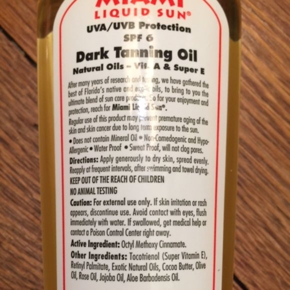 Miami Liquid Sun | Makeup | Miami Liquid Sun Tanning Oil Set Of 2 ...